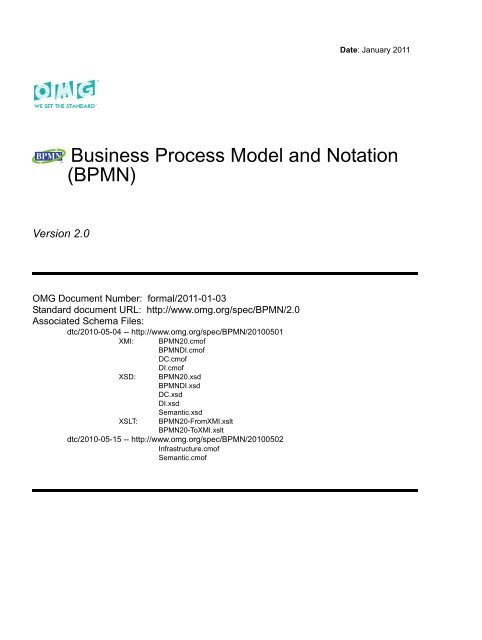 Business Process Model and Notation (BPMN ... - OAT Solutions