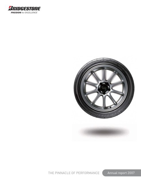 Bridgestone Annual Report 2007 - Bridgestone EUROPE
