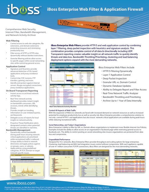 iBoss Enterprise Web Filter & Application Firewall - Layer 3 ...