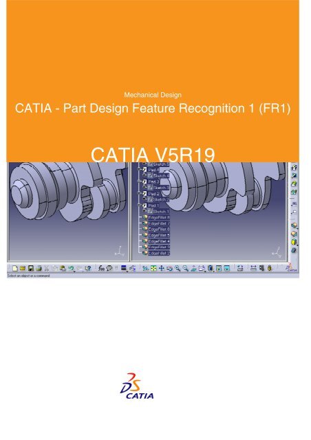 CATIA - Part Design Feature Recognition 1 (FR1)