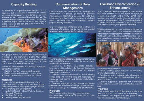 EU Project Promotional Brochure - International Coral Reef Action ...