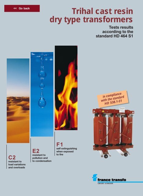 Trihal cast resin dry type transformers (ENG) - Trinet