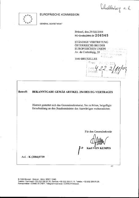 Format Des Genehmigungsschreibens