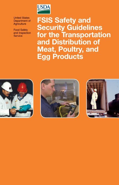 FSIS Safety and Security Guidelines for the Transportation and ...