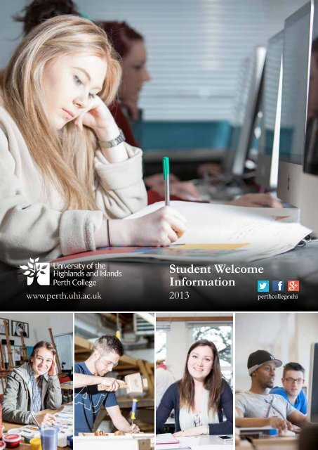 Student Welcome Information - Perth College