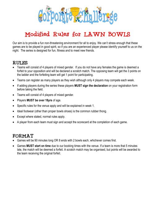 Lawn Bowls Rules Getting Started Bowls England