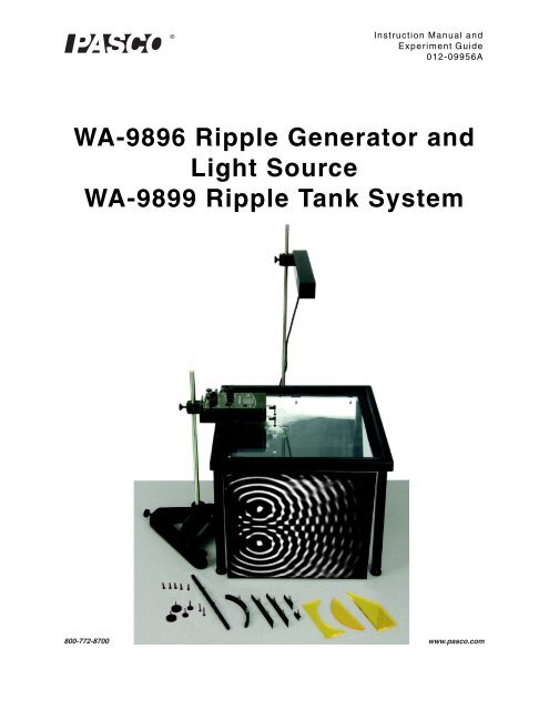 Ripple Tank Manual