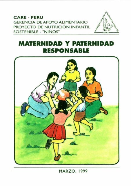 MATERNIDAD Y PATERNIDAD RESPONSABLE