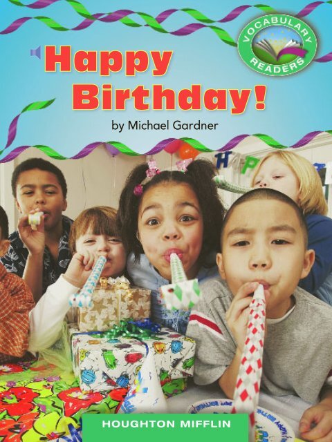 Lesson 10:Happy Birthday!