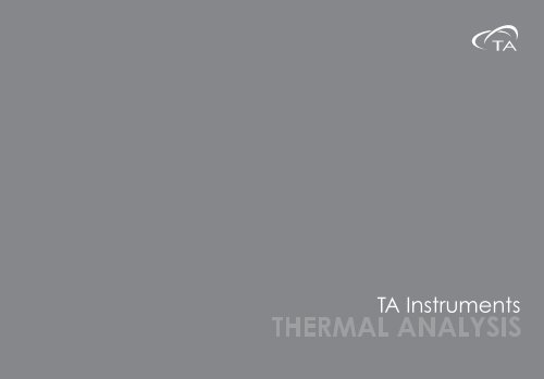 SDT Q600 Brochure - TA Instruments