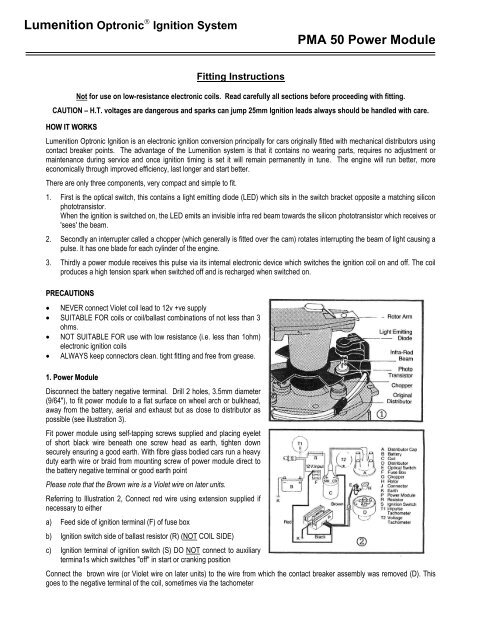 PMA50 Installation Instructions - Newtronic