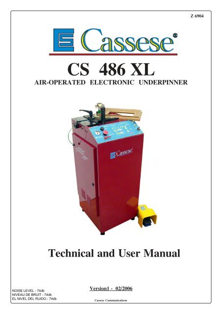 cs486 xl air-operated electronic underpinner - Lion Picture Framing ...