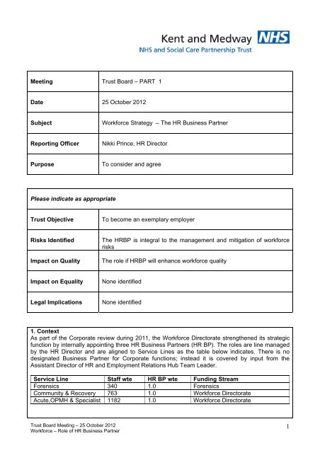 The HR Business Partner Reporting Officer
