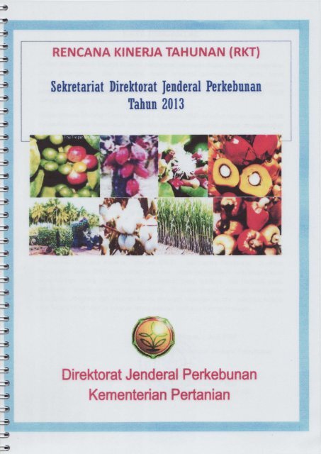Direktorat Jenderal Perkebunan Kementerian Pertanian