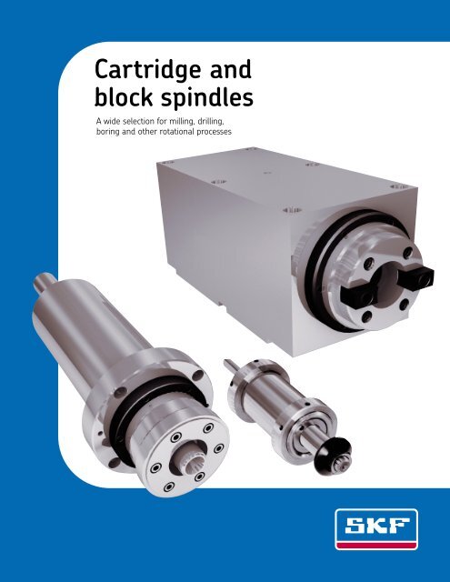 Cartridge and block spindles - Rowe Sales & Service Inc.