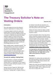 TSol's Guide to Letters of Request - Treasury Solicitor's Department