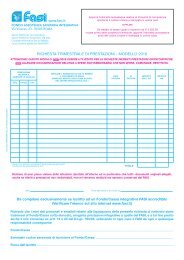 Modulo richiesta di rimborso per spese odontoiatriche - Previdir