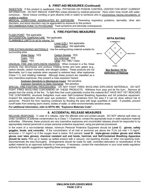 3. HAZARD IDENTIFICATION