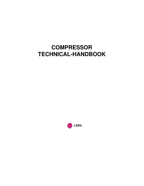 COMPRESSOR TECHNICAL-HANDBOOK