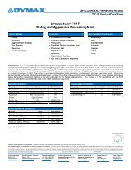 DYMAX 1181-M-GEL Medical Device Adhesive Product Data Sheet