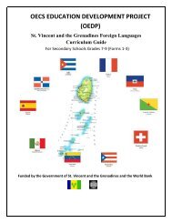 oecs mathematics curriculum teachers - VincyClassroom
