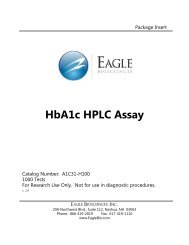25-OH Vitamin D3 HPLC Assay - EagleBio
