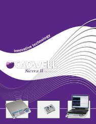 Cadwell Sierra Wave Brochure - Cadwell Laboratories, Inc.