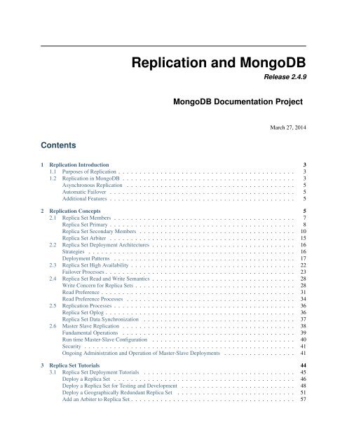 MongoDB-replication-guide