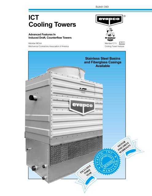 ICT Cooling Towers - Evapco