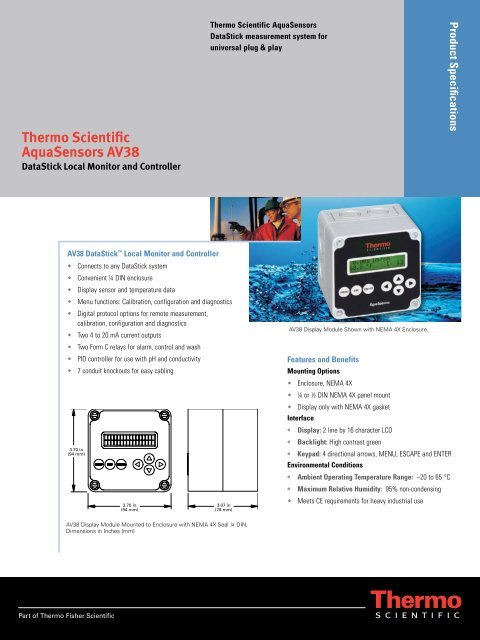 Thermo Scientific AquaSensors AV38