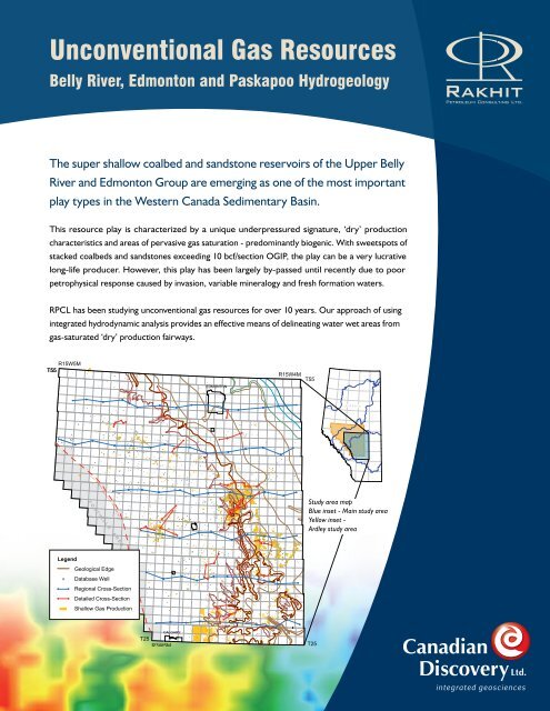 Belly River, Edmonton and Paskapoo Hydrogeology - Canadian ...