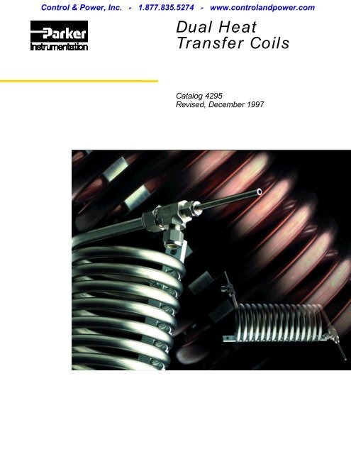 Parker Dual Heat Transfer Coils - Eoss.com