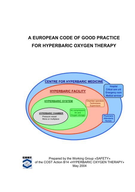 a european code of good practice for hyperbaric oxygen ... - ECHM