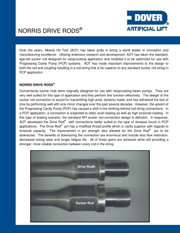 Steel Sucker Rods & Pony Rods - Norris Rods