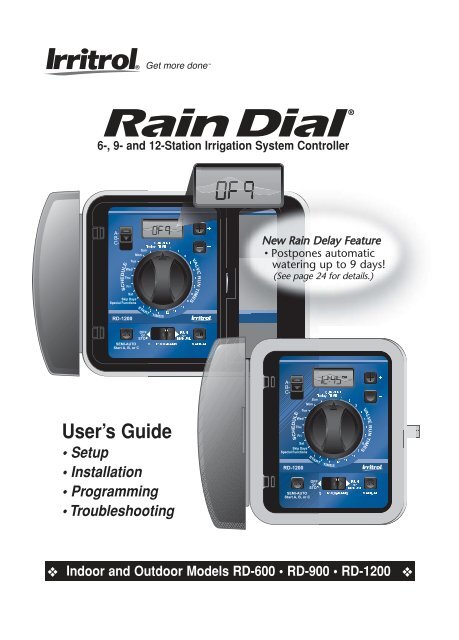 Irritrol Hardie Rain Dial Controller - Irrigation Direct