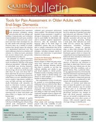 Pain Assessment In Advanced Dementia (PAINAD) Scale