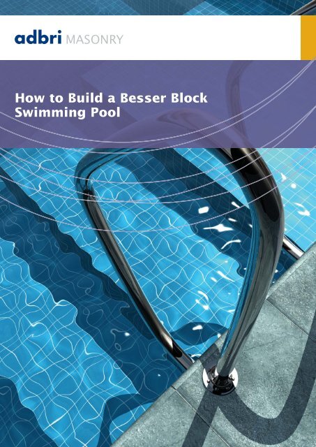 How to Build a Besser Block Swimming Pool - Thewebconsole.com