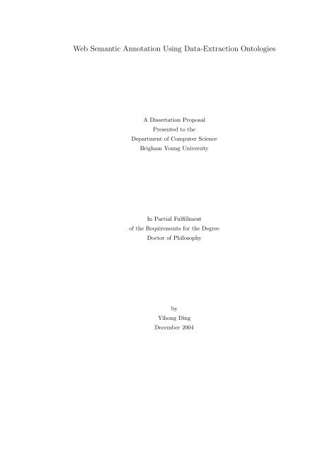 Web Semantic Annotation Using Data Extraction Ontologies Tango 6313