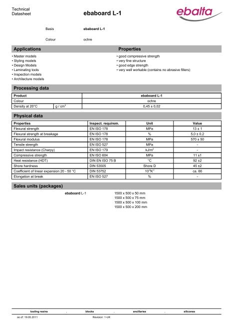 Ebalta.com Ebalta Product Polystyrene Extruded Foam Extruded