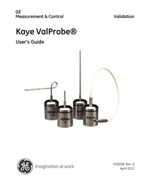 ValProbe Operating Manual - Instrumetrics Engineering Ltd.