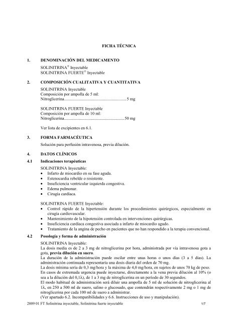 2009-01 FT Solinitrina inyectable - KERN Pharma