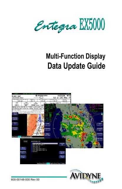 Entegra EX5000 Data Update Guide (Release 6) - Avidyne
