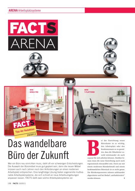 Das wandelbare Büro der Zukunft Das wandelbare Büro der Zukunft