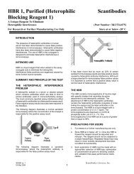 HBT (Heterophilic Blocking Tube) - Scantibodies Laboratory Inc.