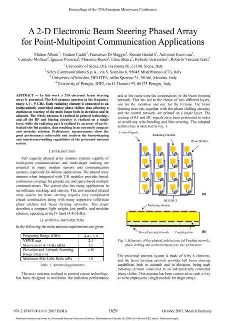 Beam Steering Phased Array - The Best Picture Of Beam