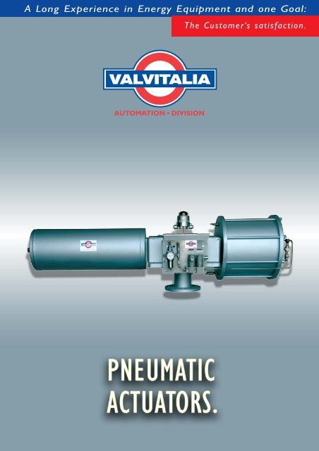 Valvitalia Pneumatic Actuators:Valvitalia Pneumatic ... - sge.com.sa