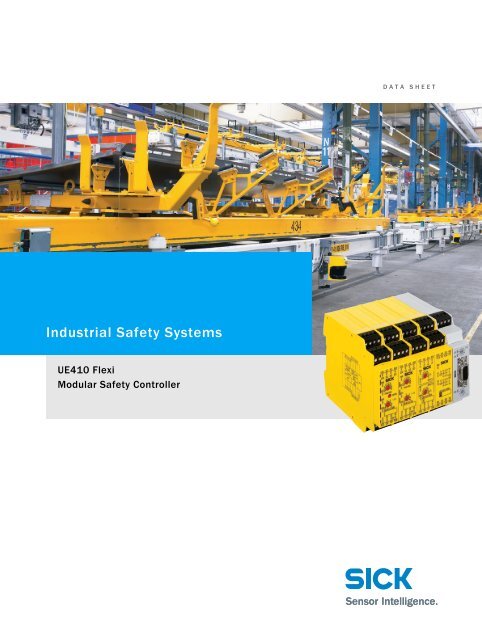 UE410 Flexi - Modular safety controller