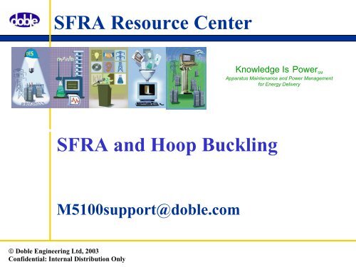Hoop buckling - Doble Resource Library