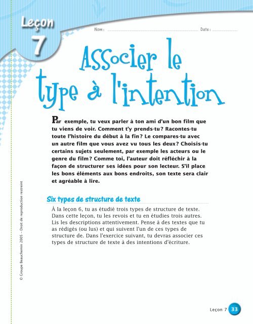 Type de texte: explicatif Type d 'écrit : le compte rendu - Amiens 4