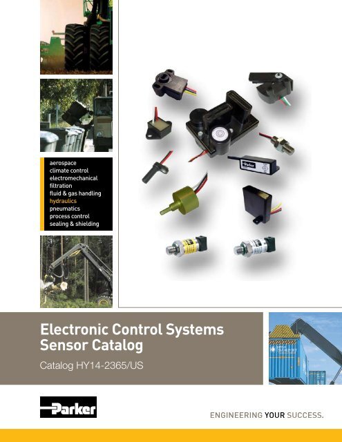 Electronic Control Systems Sensor Catalog - GS North America